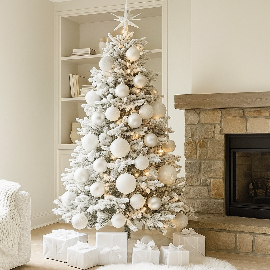 White Christmas Tree - Decoration service in Dubai - Book Online Now ...