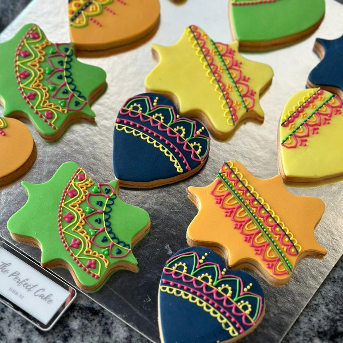 Happy Diwali Cookies - Colorful Handmade Sweets! - Send Diwali Gifts to ...