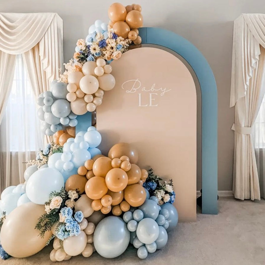 Blue Balloon setup Arrangement – Balloons Arch – Order Online to UAE ...