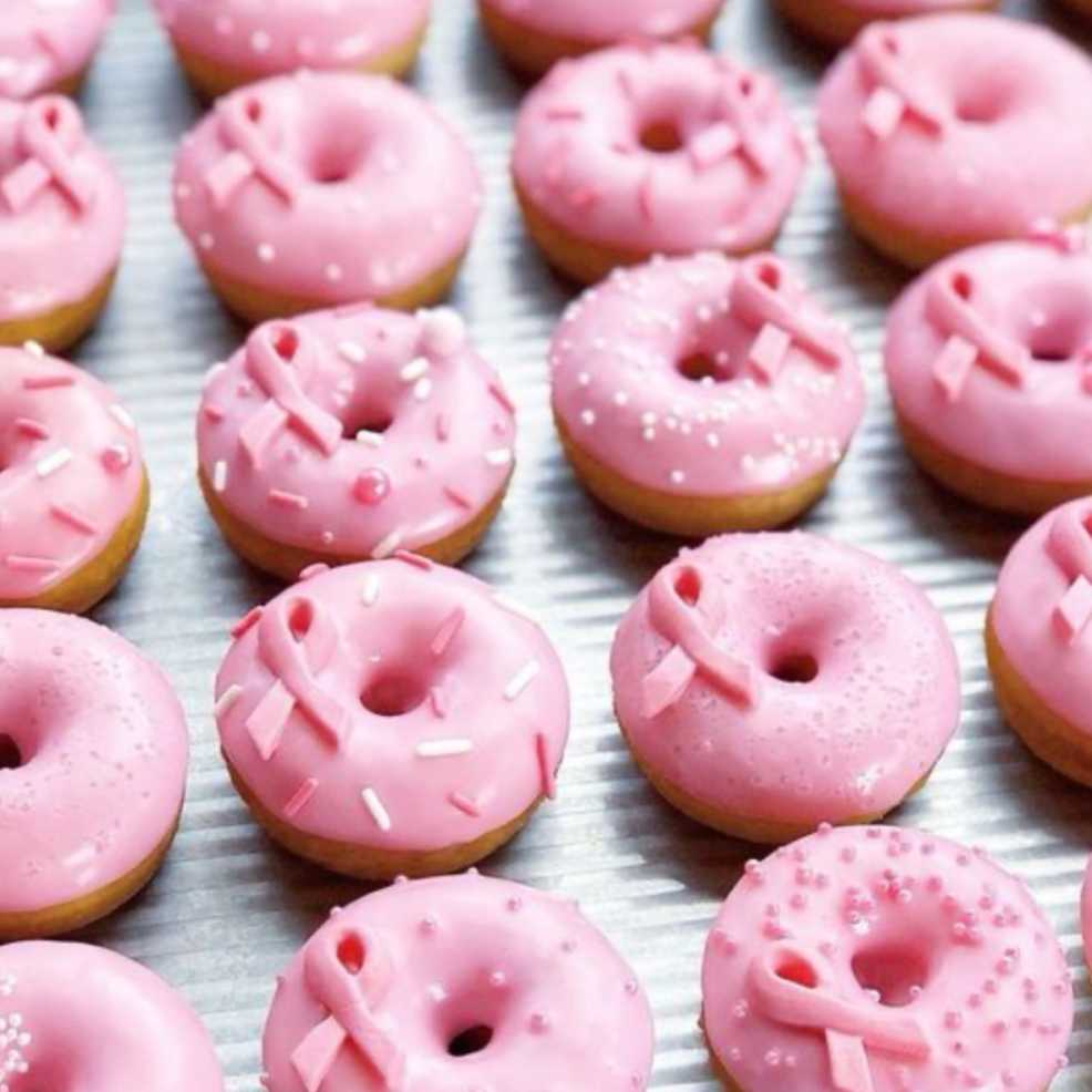 Pink Ribbon Donuts Dubai - Breast Cancer Support Gifts - Order Now UAE ...