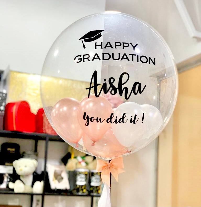 Graduation Bubble Balloon - Delivery to Dubai - Shop Online Now – Dot ...