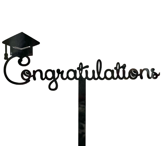 Congratulations Acrylic Topper - Buy Online Gifts and send to Dubai ...