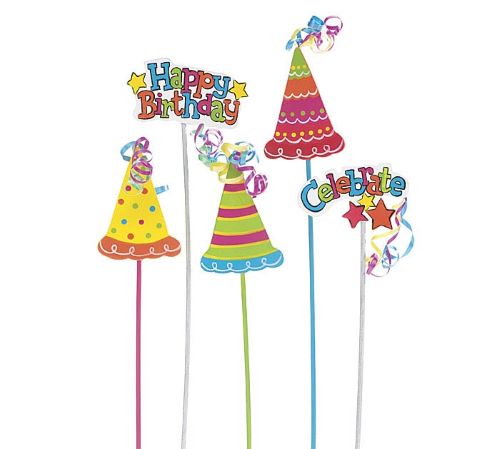 Colorful Birthday Topper - Buy Online Gifts and send to Dubai – Dot ...